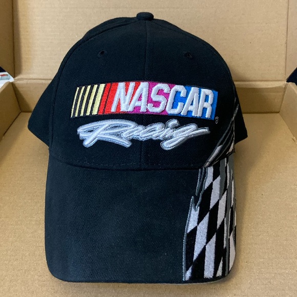 Nascar | Accessories | Vintage Nascar Racing Hat Checkered Flag | Poshmark